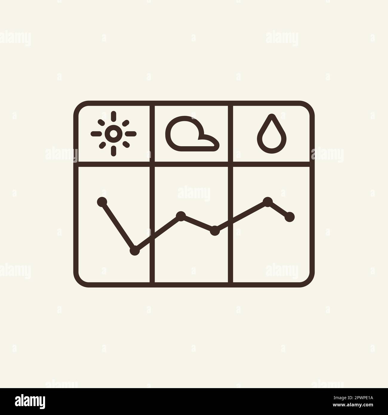 Weather graph hi-res stock photography and images - Alamy