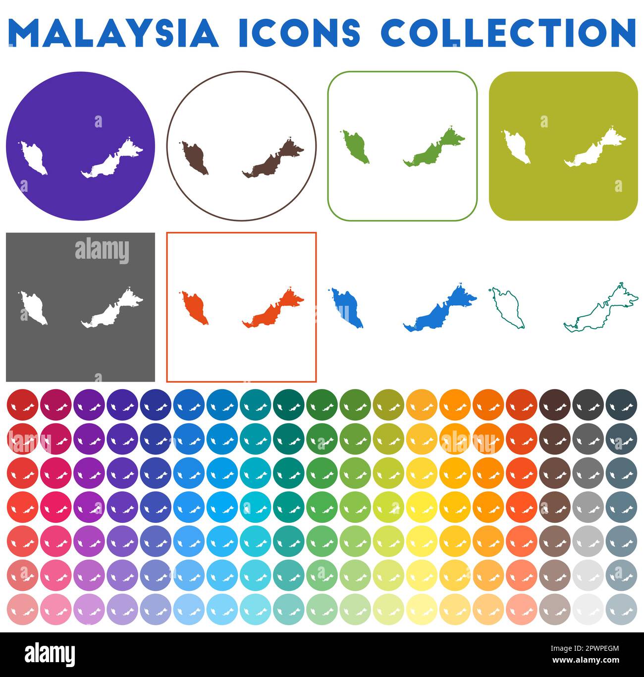 Malay destination Stock Vector Images - Alamy