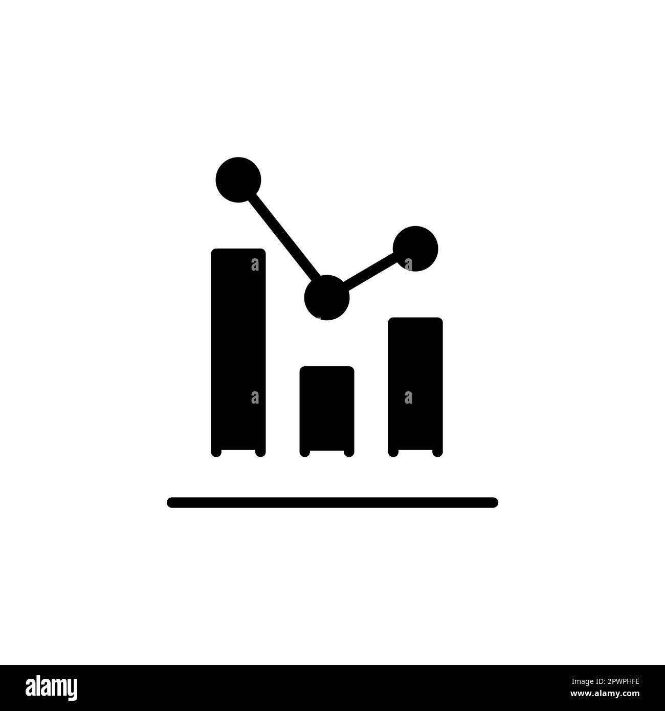 Growing graph Icon vector. Chart icon. Graph Icon Stock Vector Image ...
