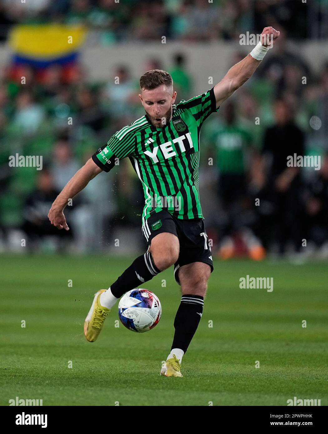 Austin FC forward Sebastián Driussi (10) during the second half of an ...