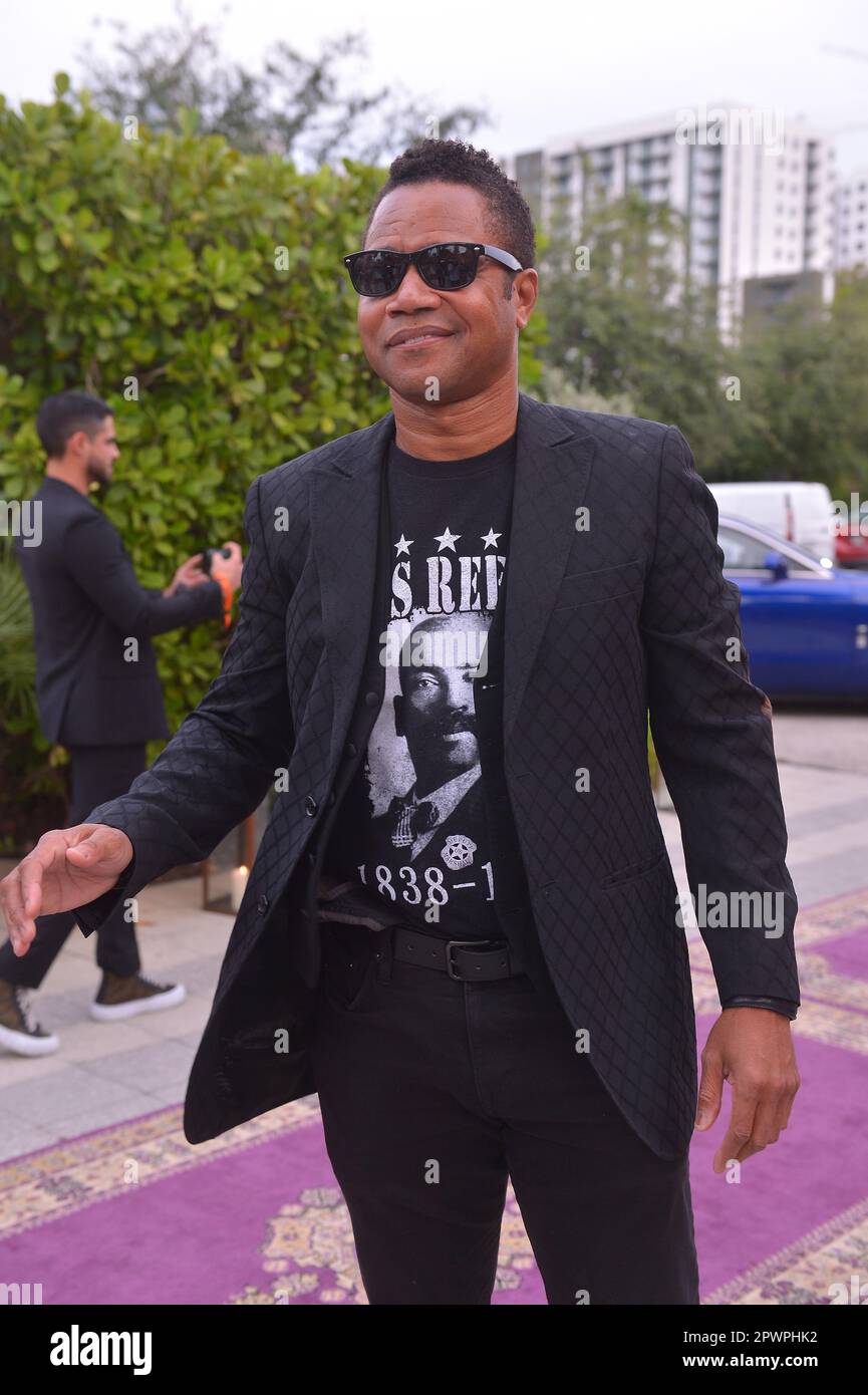 MIAMI, FL - APRIL 29: Actor Cuba Gooding Jr. attends the Playing for ...