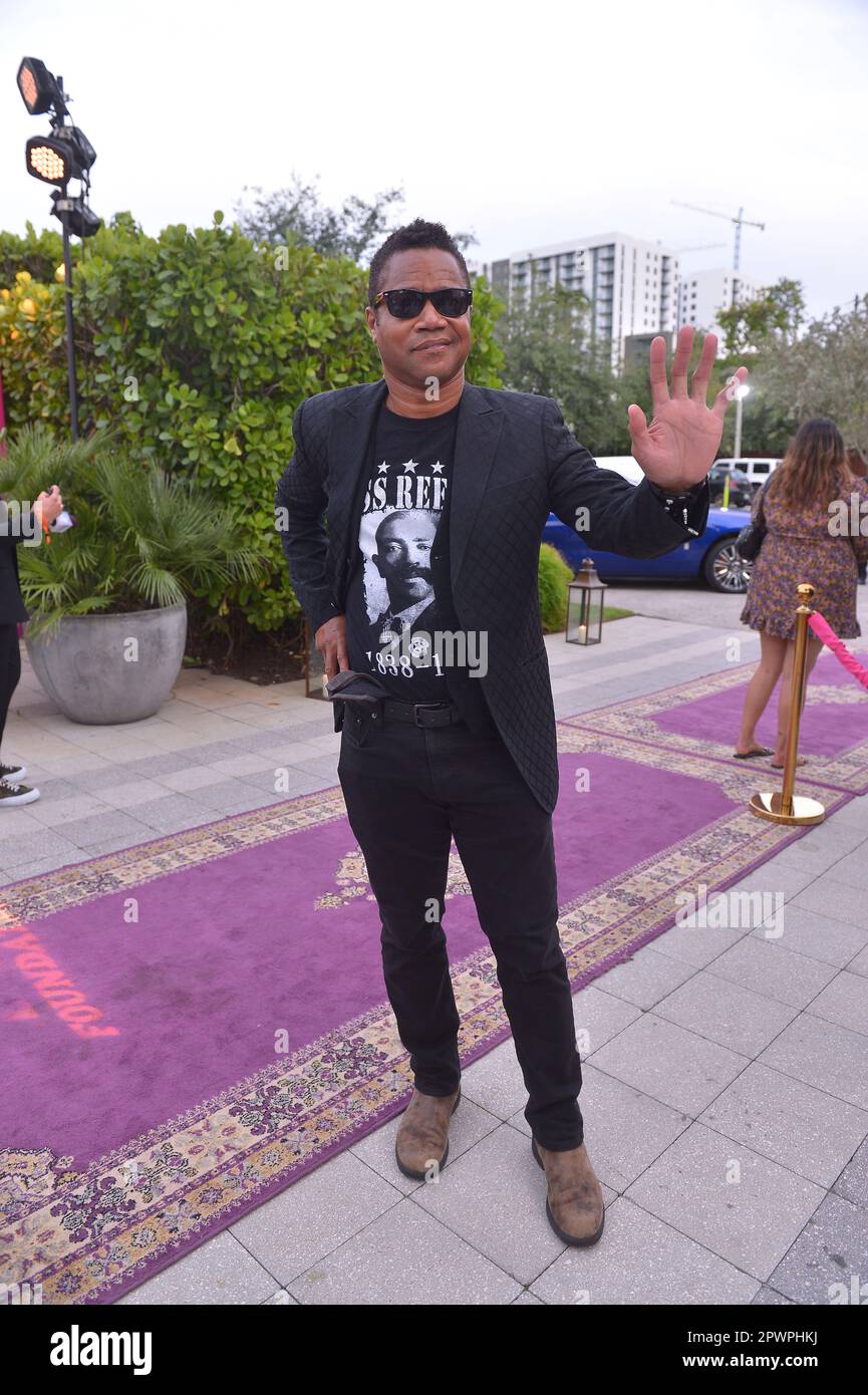 MIAMI, FL - APRIL 29: Actor Cuba Gooding Jr. attends the Playing for ...