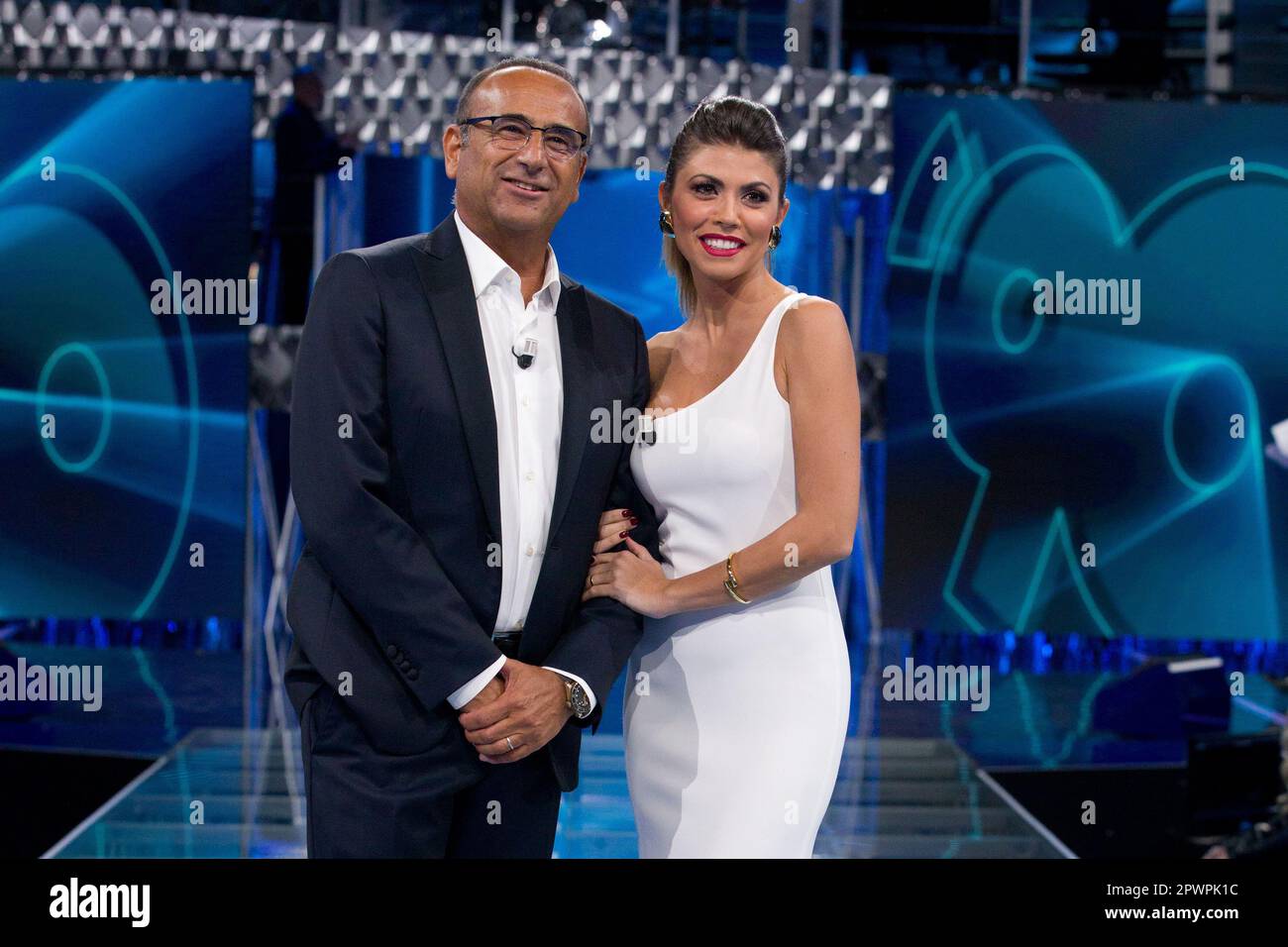 Rome, Italy. 28th Apr, 2023. Rome, Rai ex Dear studios, TV show "The best years". In the photo ...