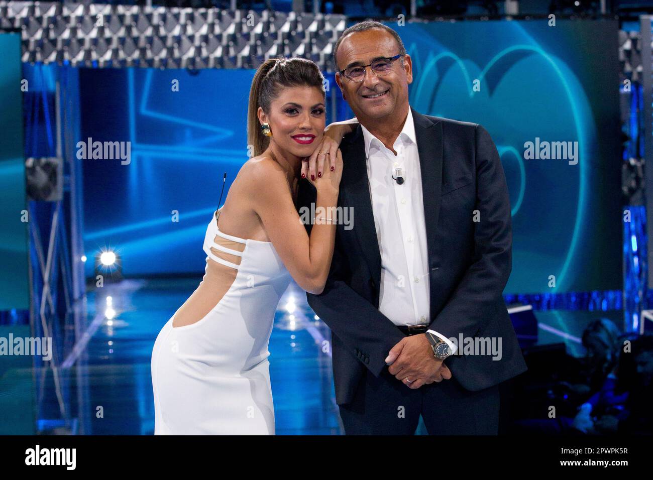 Rome, Italy. 28th Apr, 2023. Rome, Rai ex Dear studios, TV show "The best years". In the photo ...