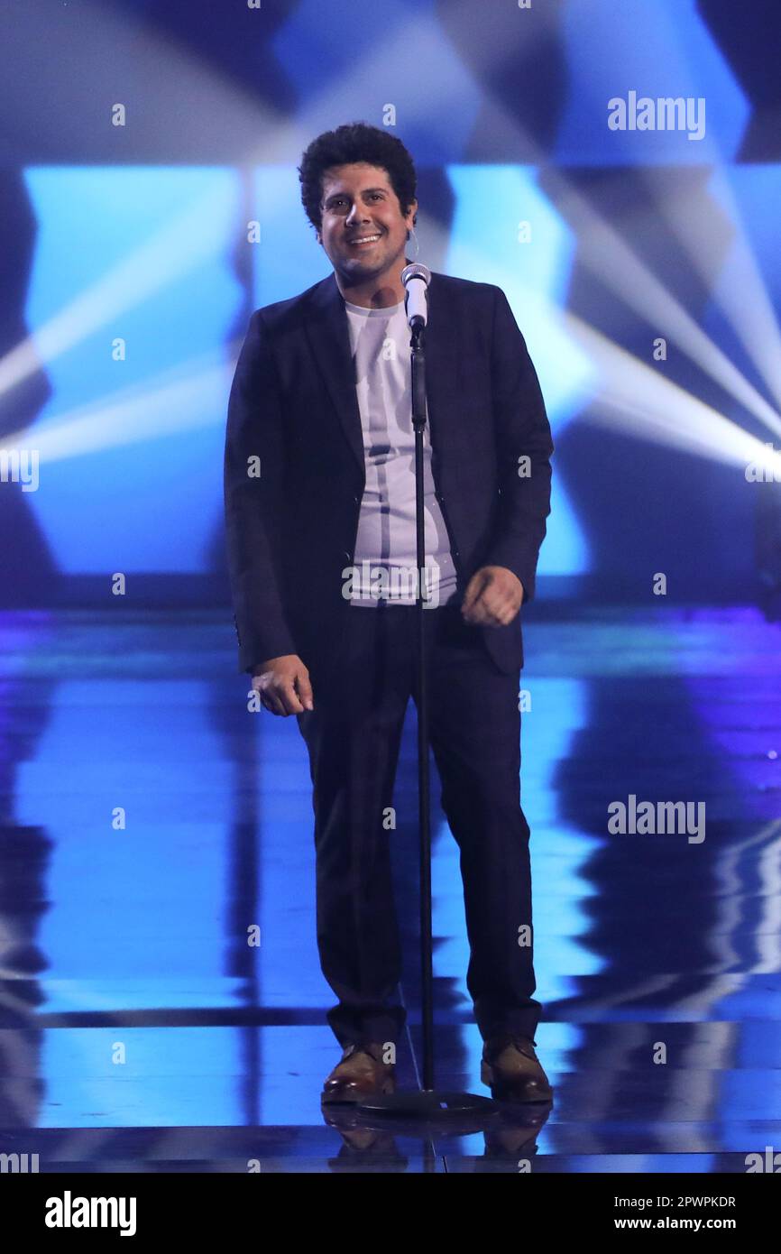 Rome, Rai ex Dear studios, TV show "The best years". In the photo ...