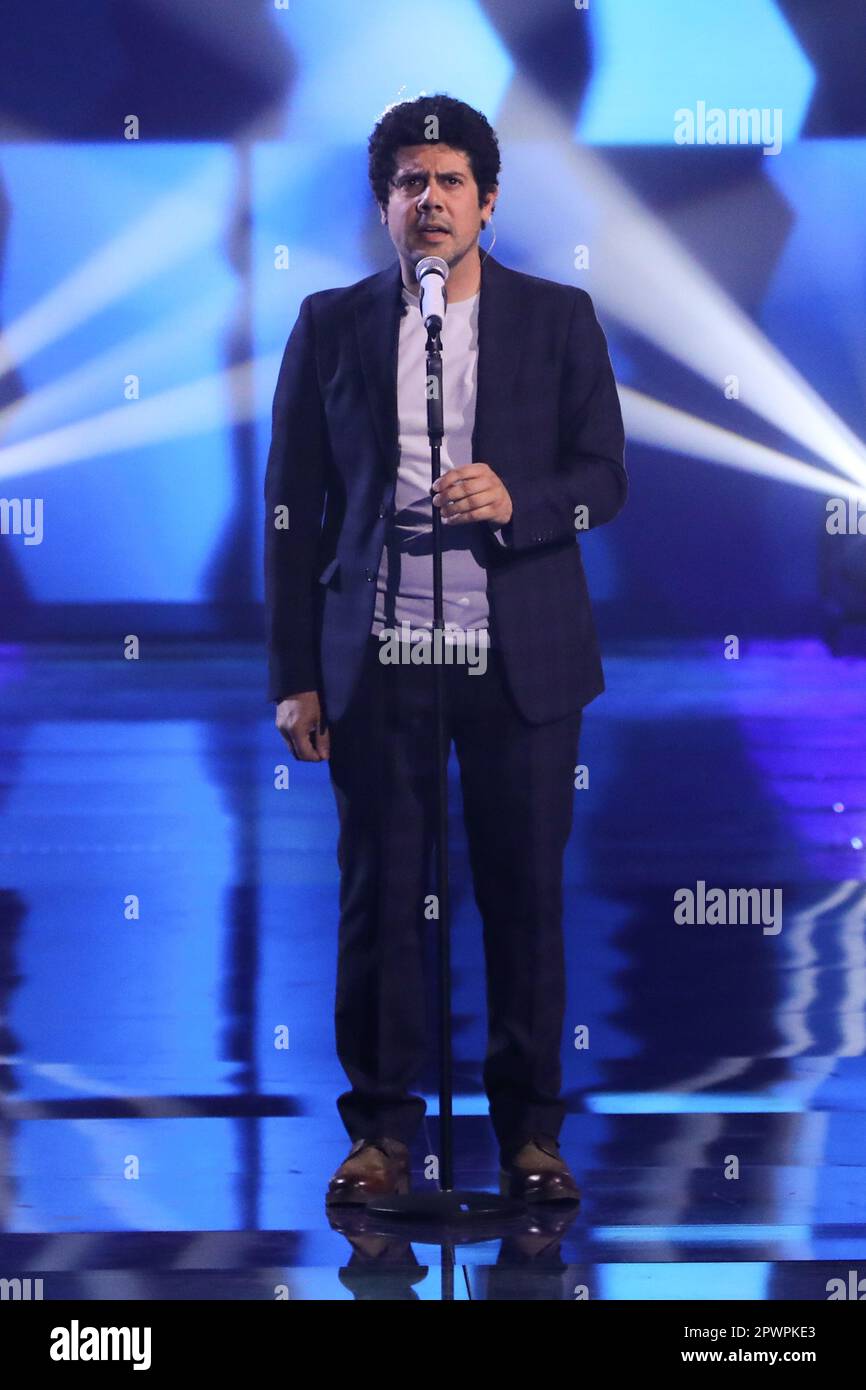 Rome, Rai ex Dear studios, TV show "The best years". In the photo ...