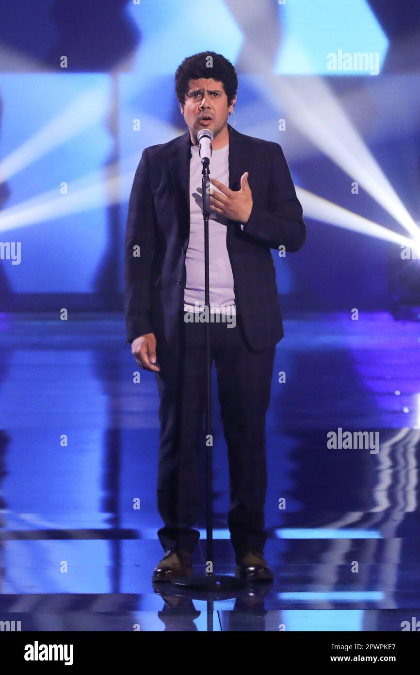 Rome, Rai ex Dear studios, TV show "The best years". In the photo ...