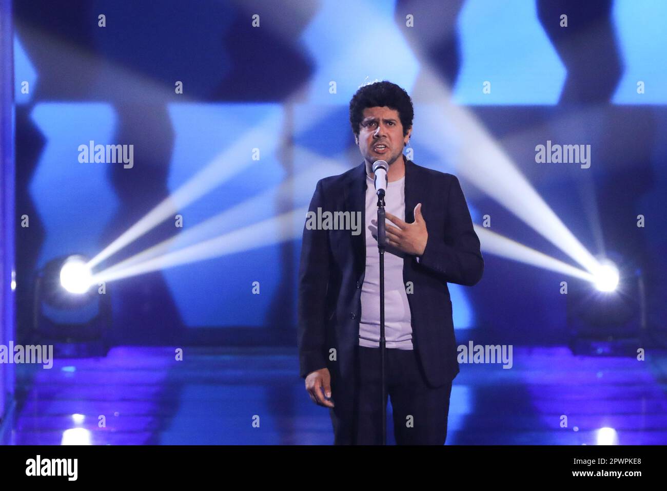 Rome, Rai ex Dear studios, TV show "The best years". In the photo ...