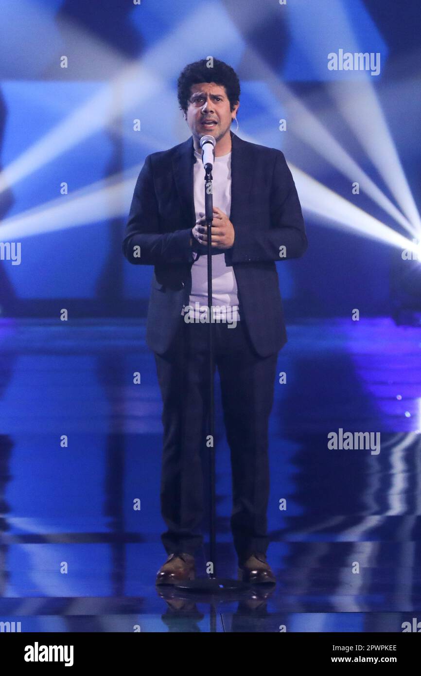 Rome, Rai ex Dear studios, TV show "The best years". In the photo ...