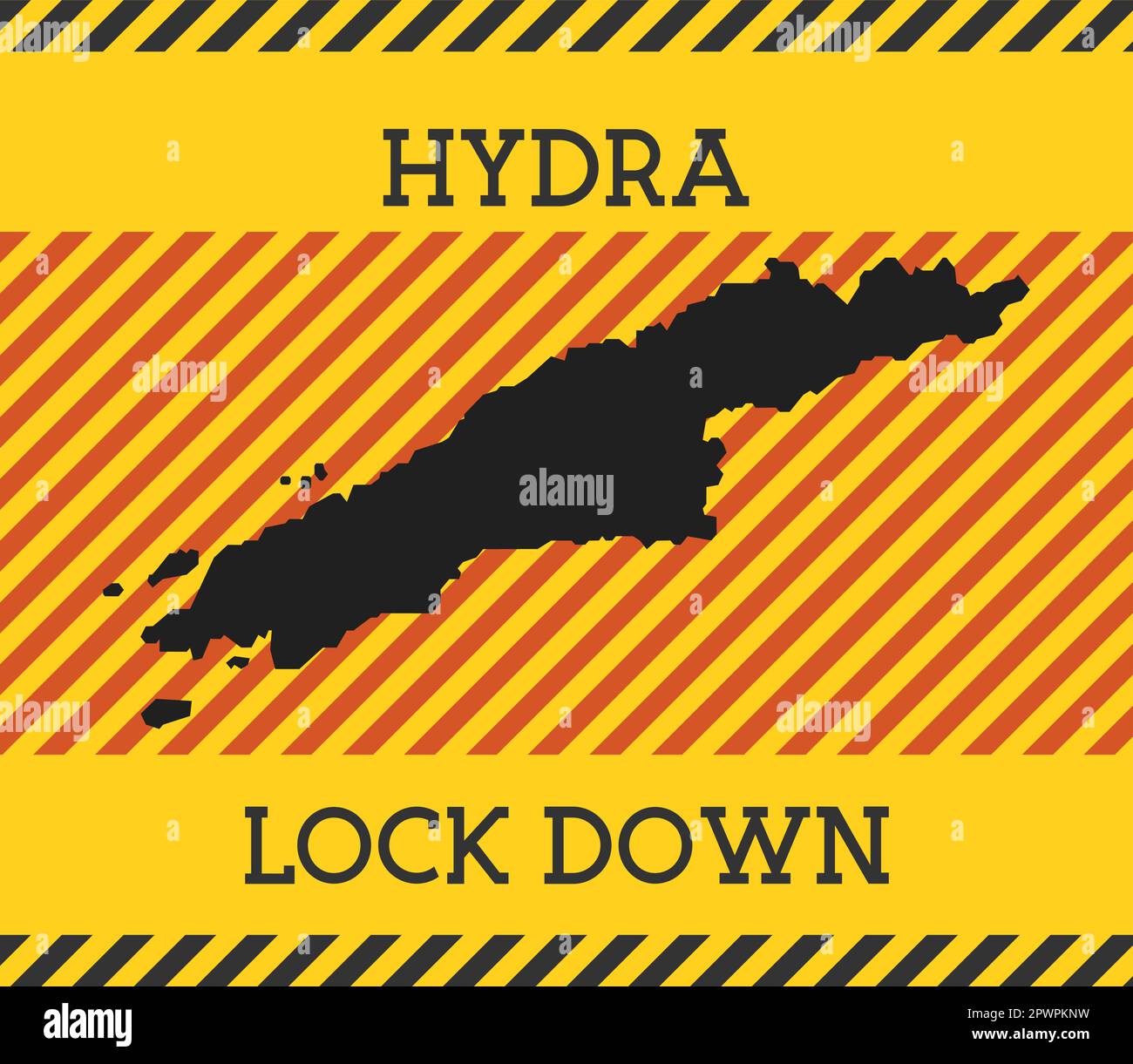 Hydra greece island Stock Vector Images - Alamy