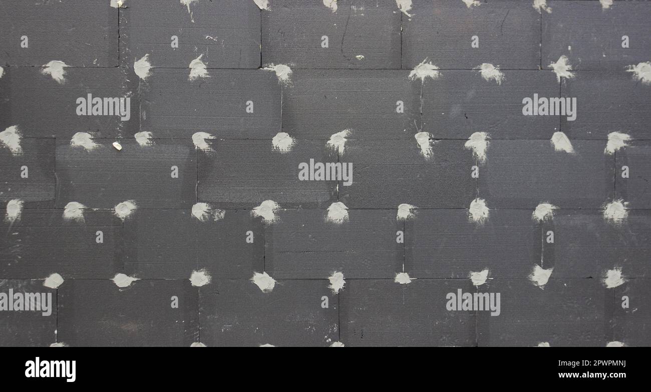 The texture of external wall insulation Stock Photo - Alamy