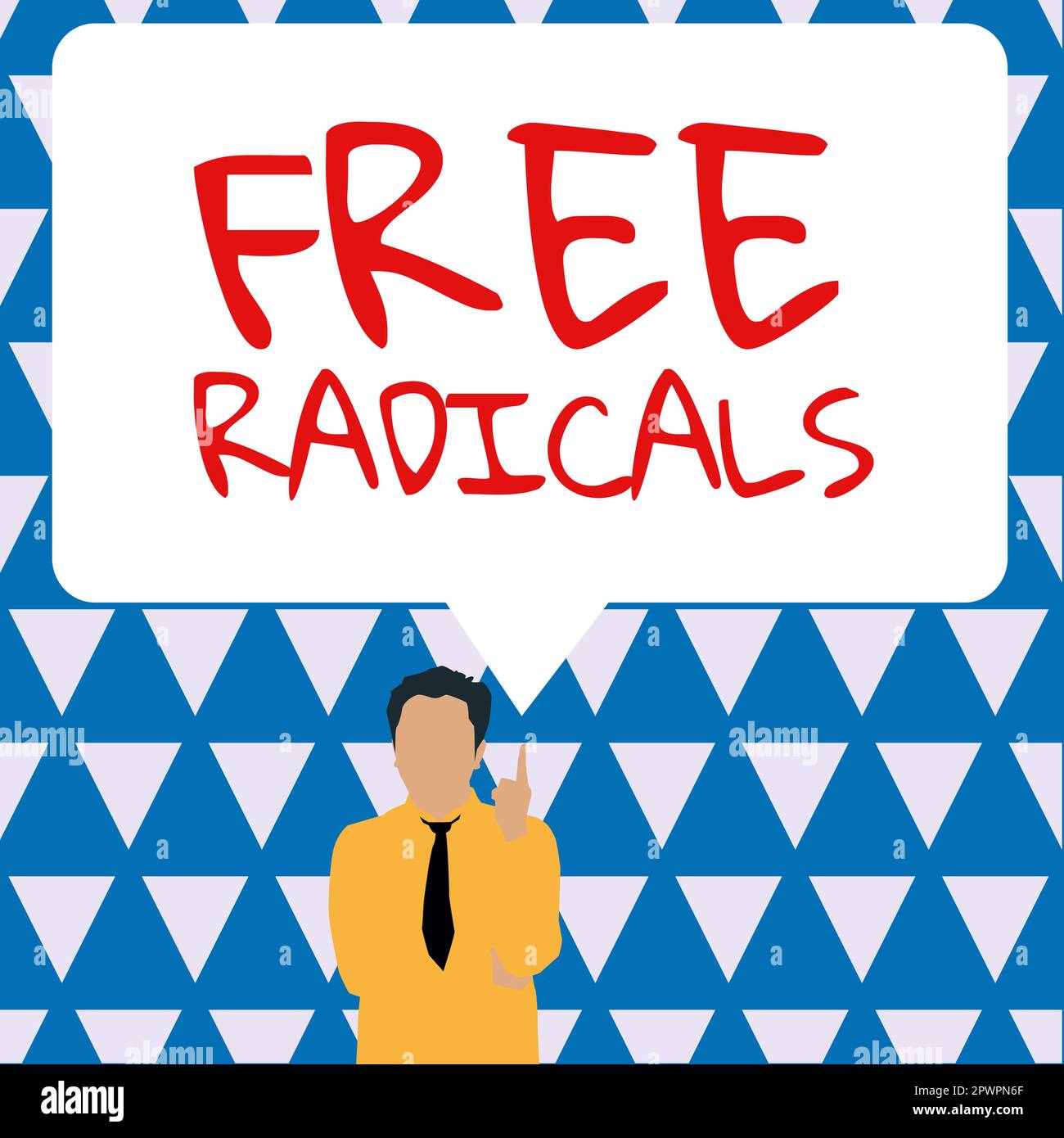 Inspiration showing sign Free Radicals, Business concept produced in ...