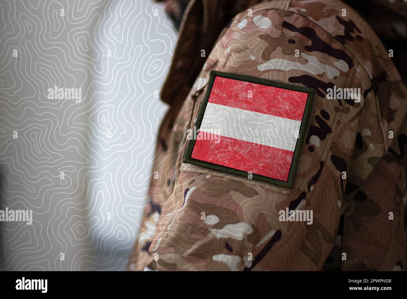 Austria flag on a military uniform hi-res stock photography and images ...