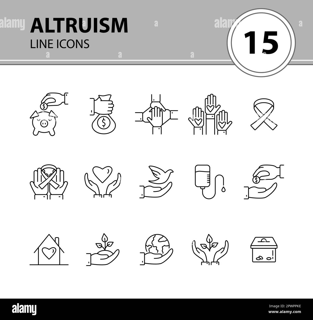 Altruism help Black and White Stock Photos & Images - Alamy