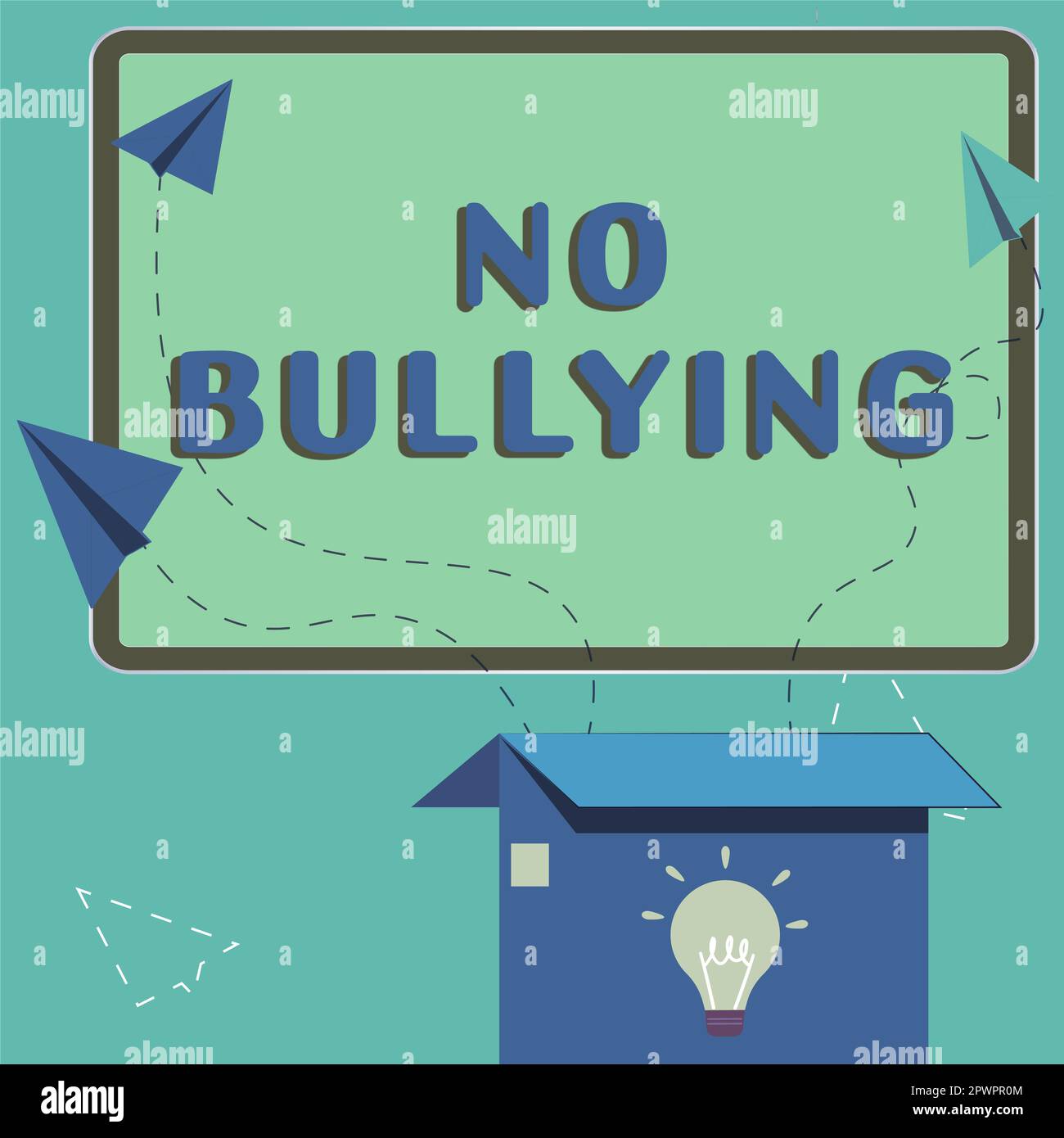 Handwriting text No Bullying, Conceptual photo stop aggressive behavior ...