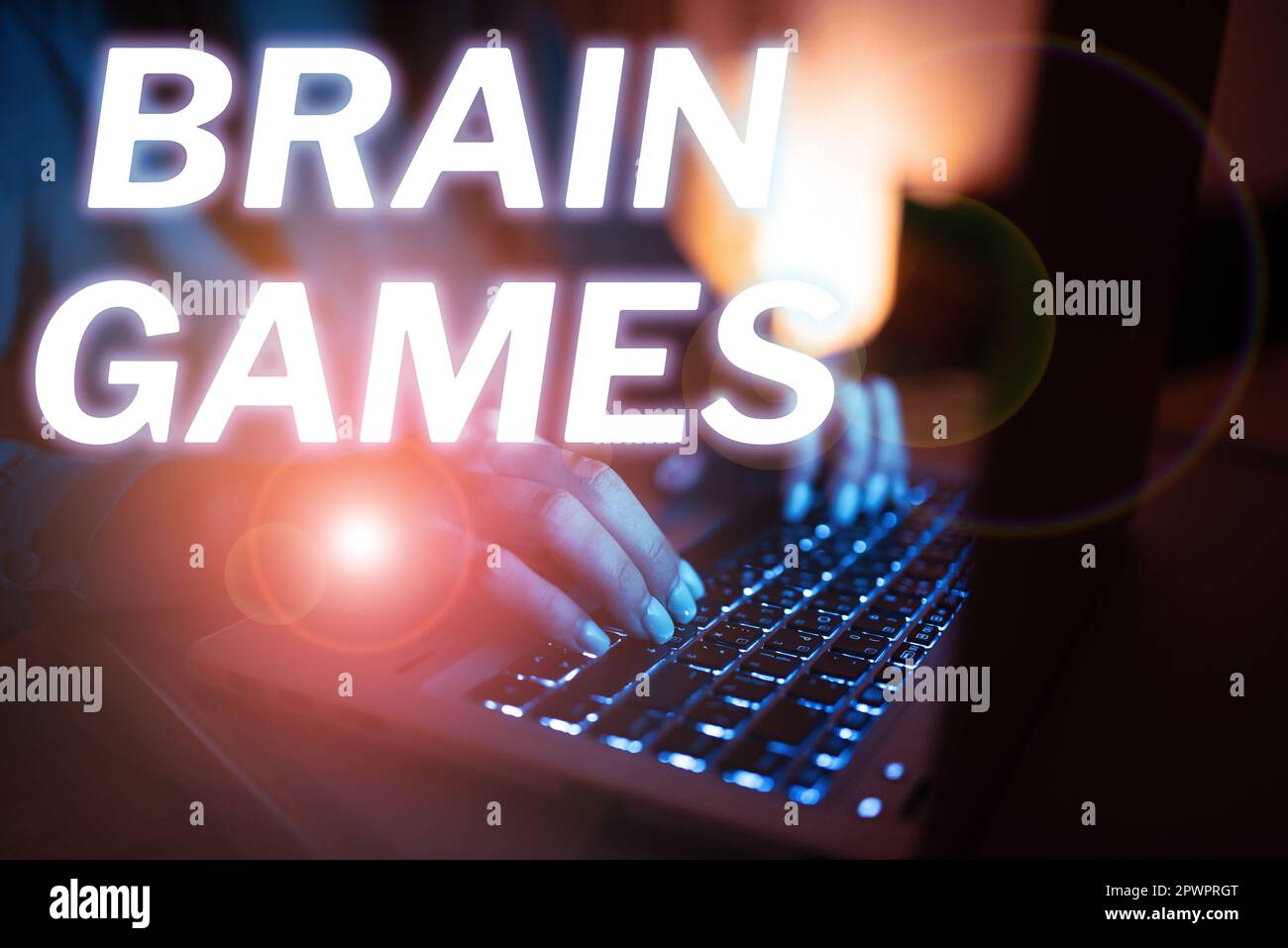 Hand writing sign Brain Games, Word Written on psychological tactic to ...