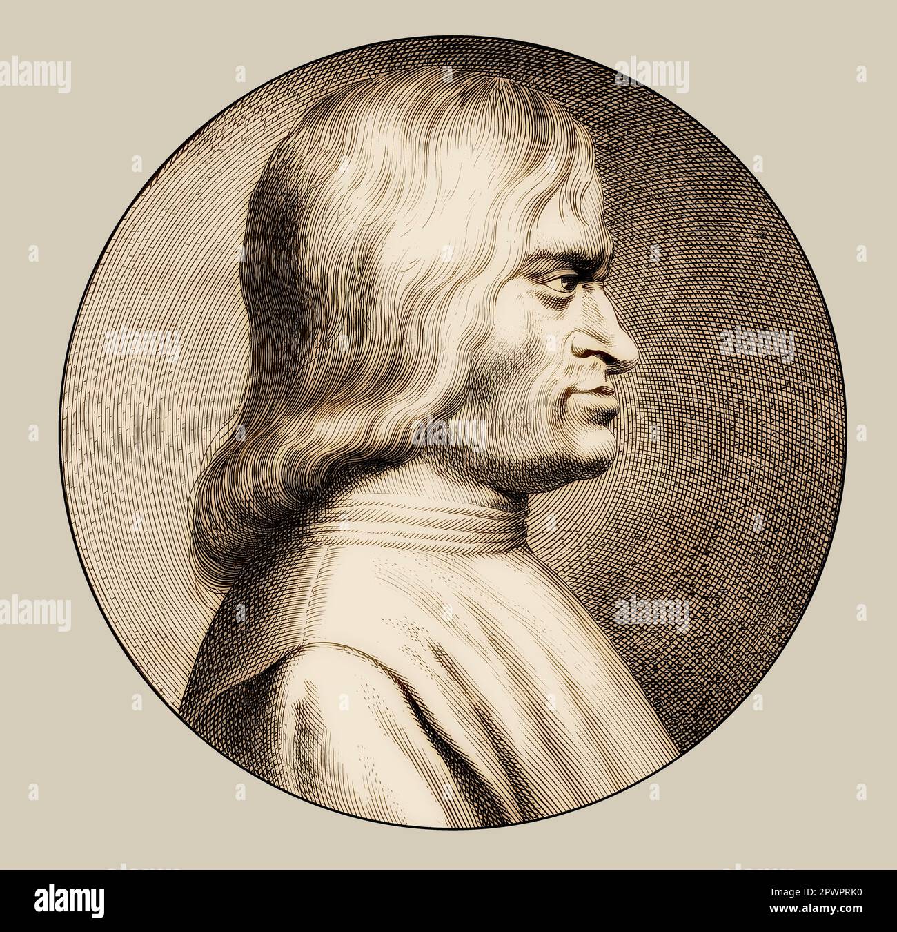 Portrait of Lorenzo I de Medici, or Lorenzo the Magnificent, 1449 ...