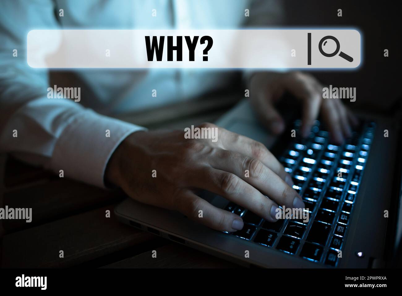 Conceptual display Why, Business showcase Asking for what reason and ...