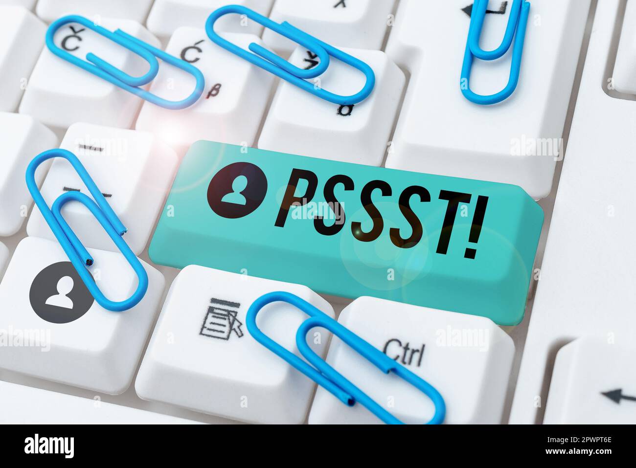 Conceptual display Pssst, Business approach Expression Way to attract ...