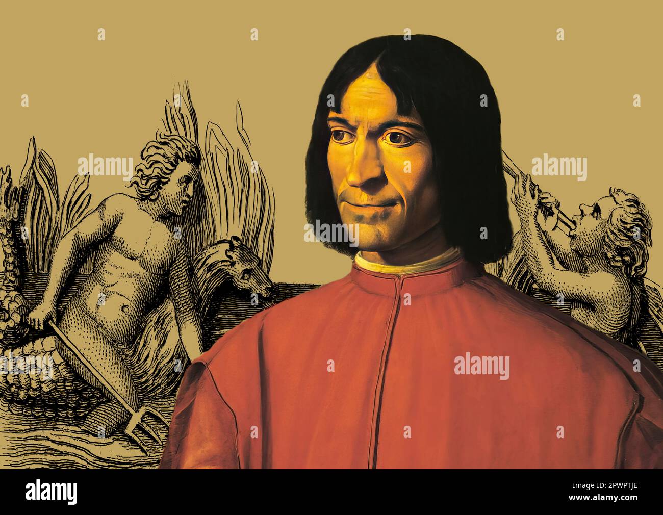 Portrait of Lorenzo I de Medici, or Lorenzo the Magnificent, 1449 ...