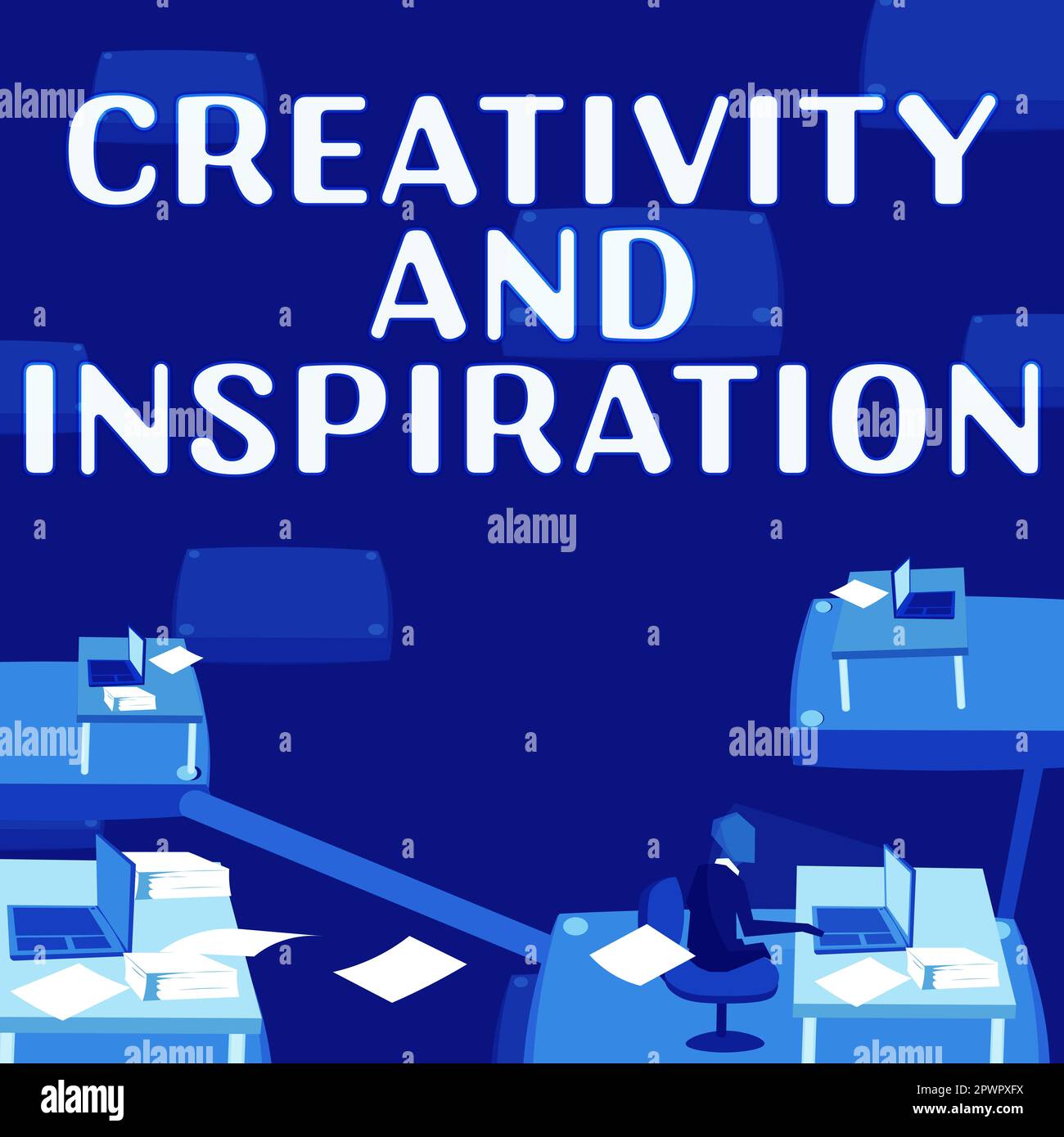 Inspiration showing sign Creativity And Inspiration, Business concept ...