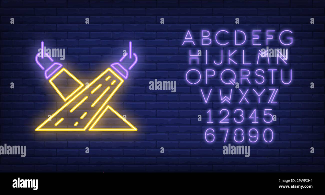 Stage light neon icon Stock Vector Image & Art - Alamy