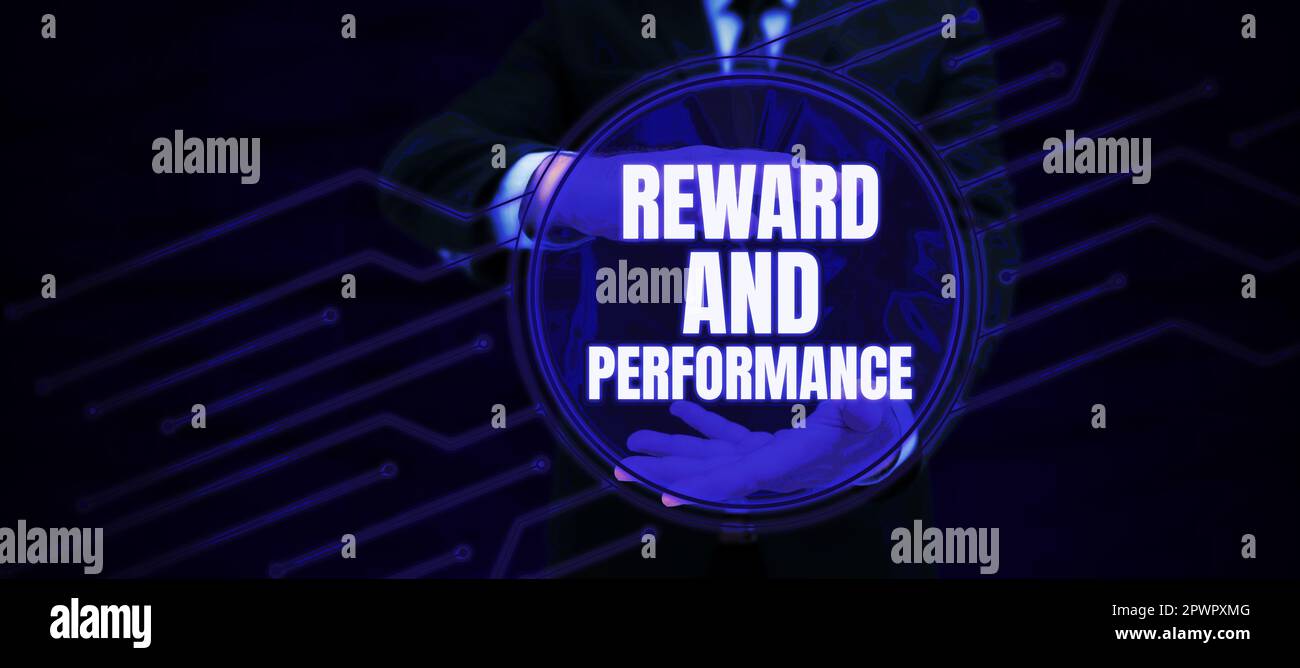 Handwriting text Reward And Performance, Word Written on Given in ...