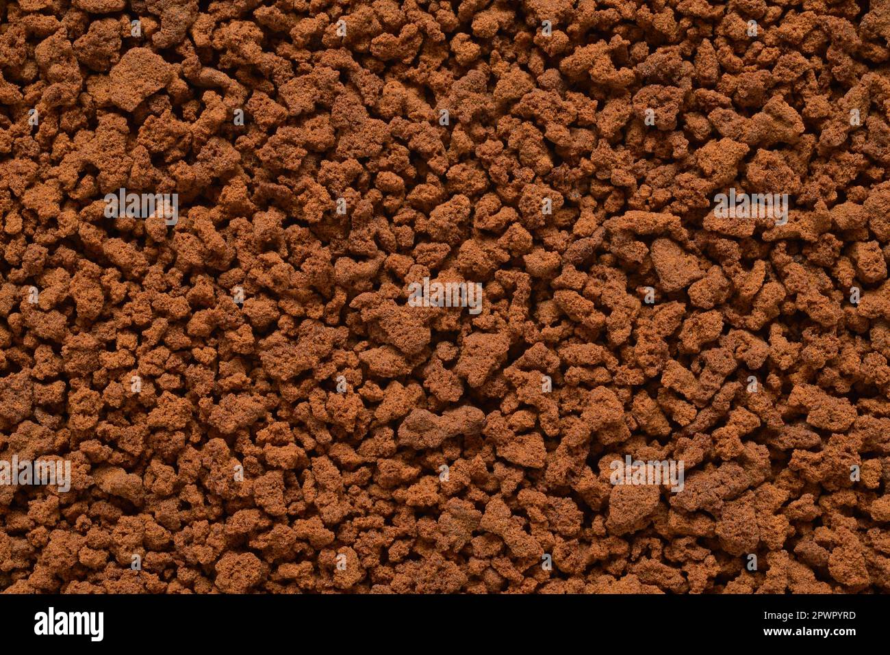 Instant coffee texture background. Top view Stock Photo - Alamy
