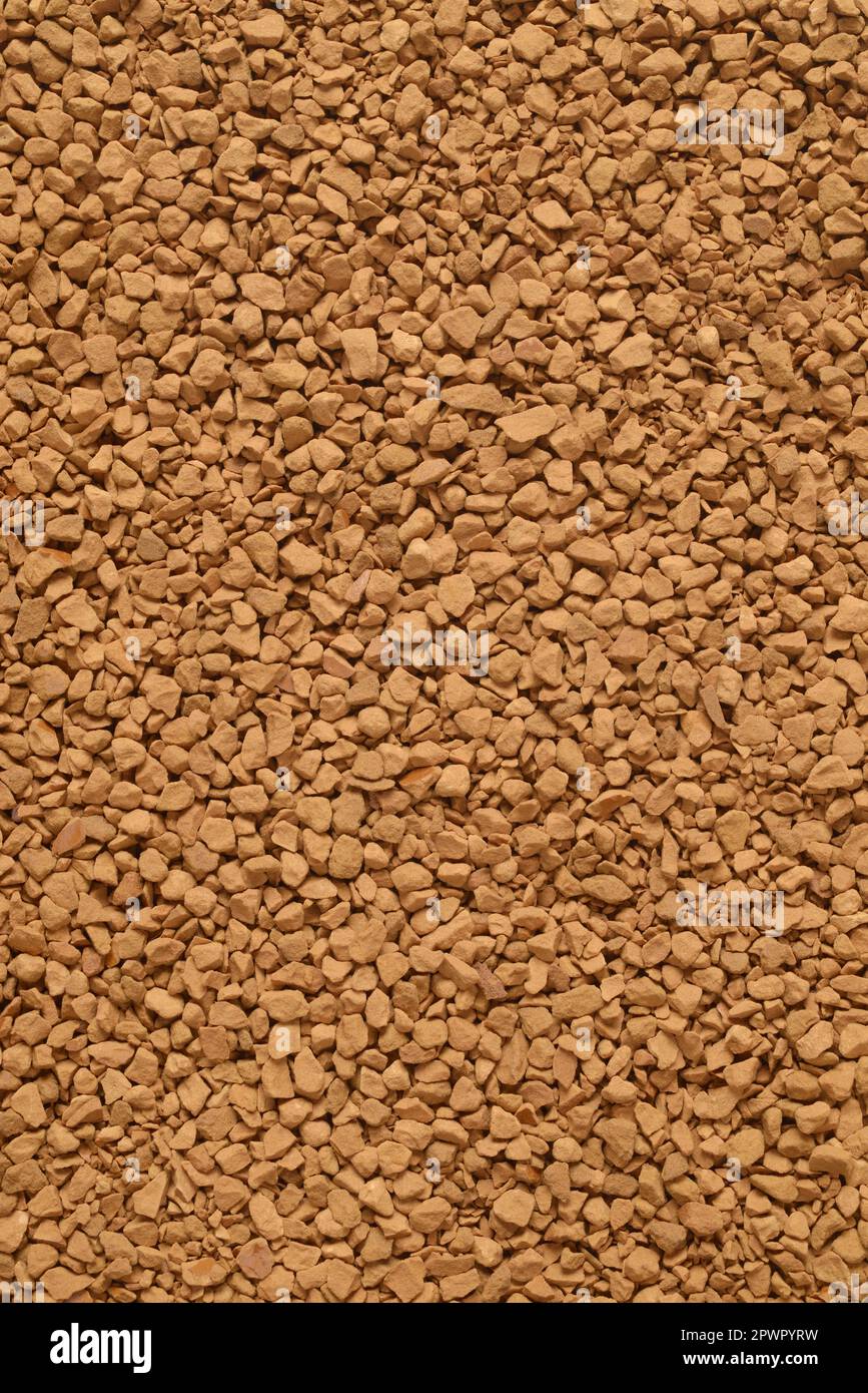 Instant coffee texture background. Top view Stock Photo - Alamy