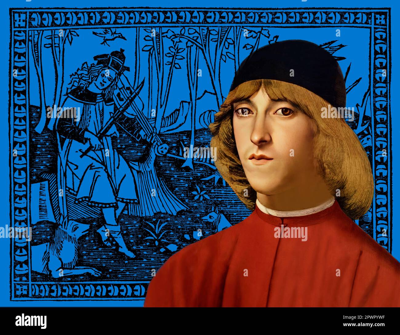 Piero di Lorenzo de' Medici, 1472 – 1503, lord of Florence from 1492 ...