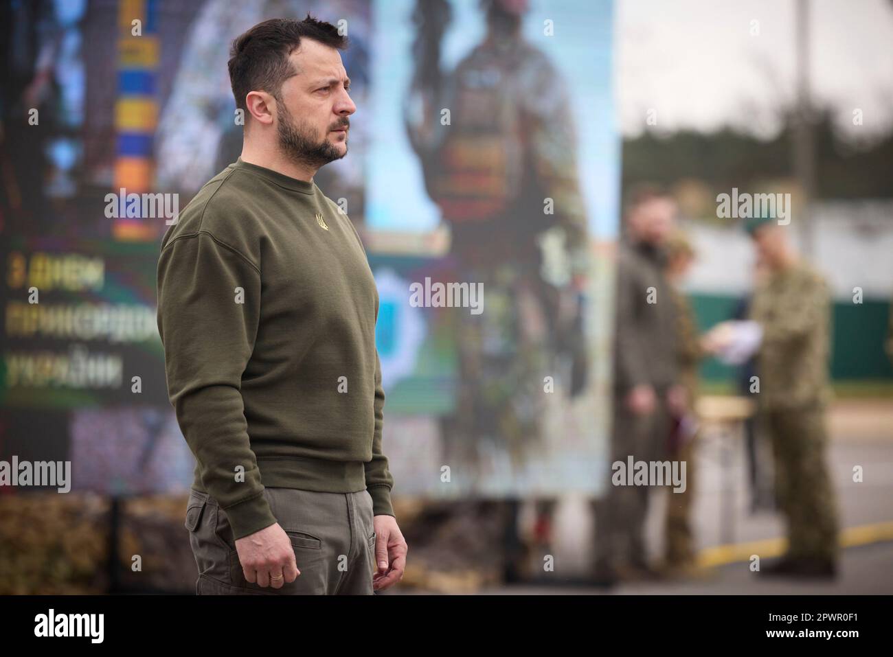 Ukrainian border guard hi-res stock photography and images - Alamy