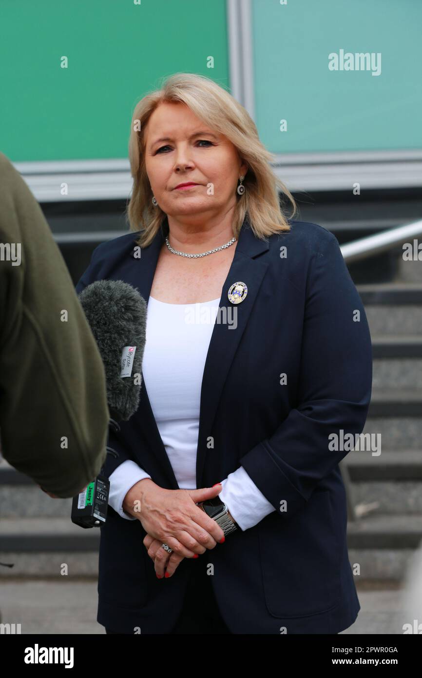 London, UK. 01 May 2023. General secretary of the Royal College of ...
