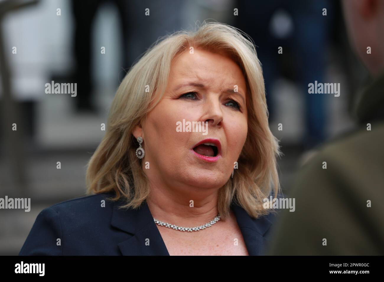 London, UK. 01 May 2023. General secretary of the Royal College of ...