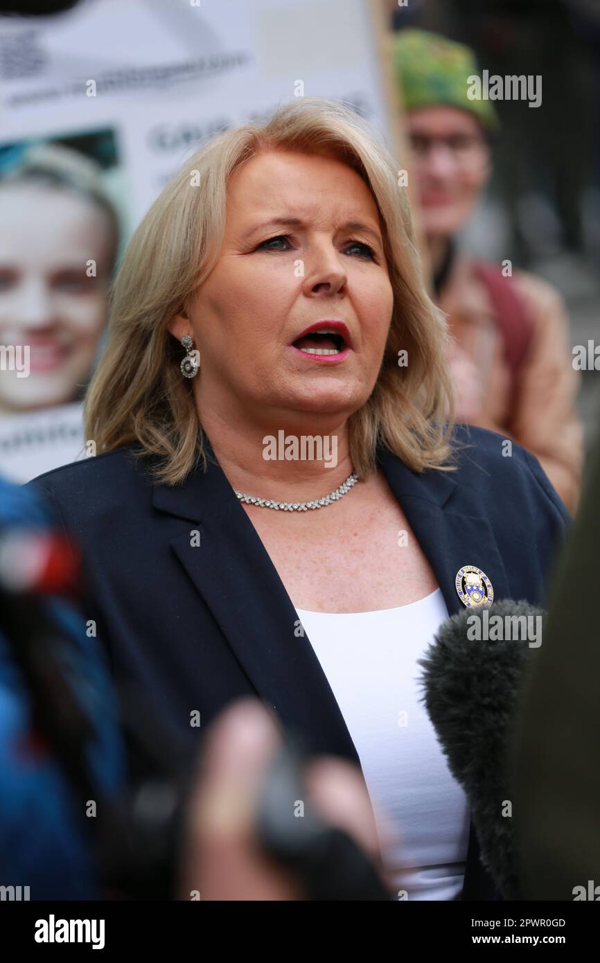 London, UK. 01 May 2023. General secretary of the Royal College of ...