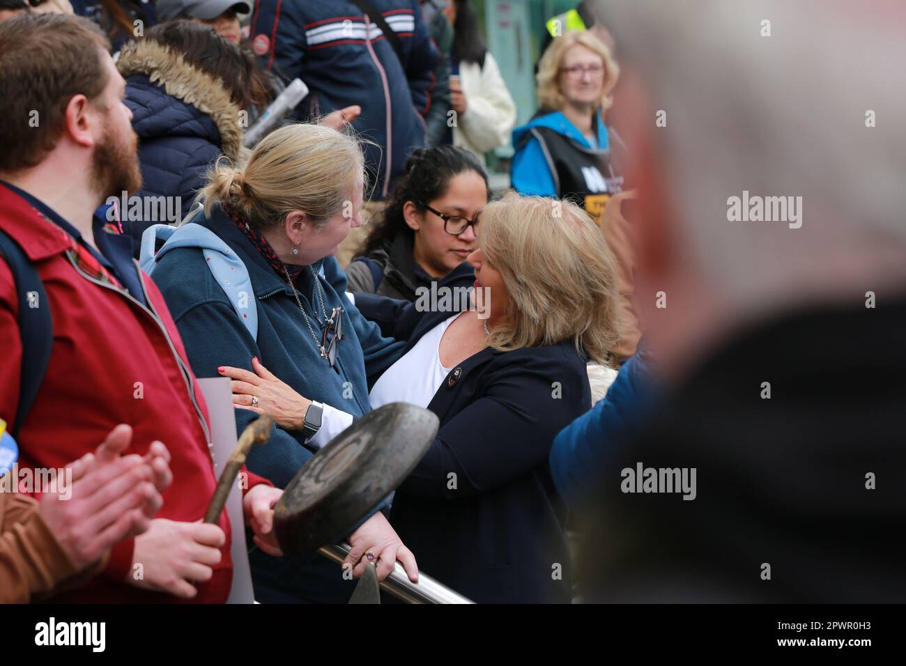 London, UK. 01 May 2023. General secretary of the Royal College of ...