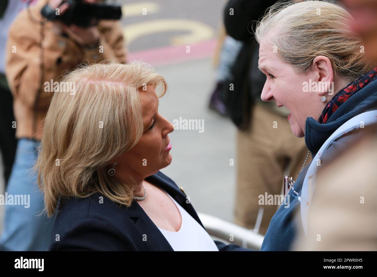 London, UK. 01 May 2023. General secretary of the Royal College of ...