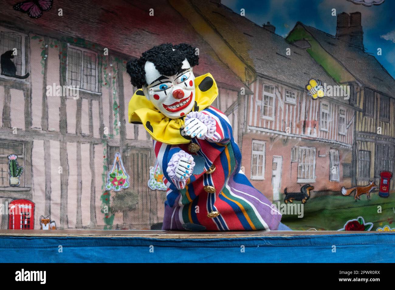 Punch and Judy puppet show, in London Stock Photo - Alamy