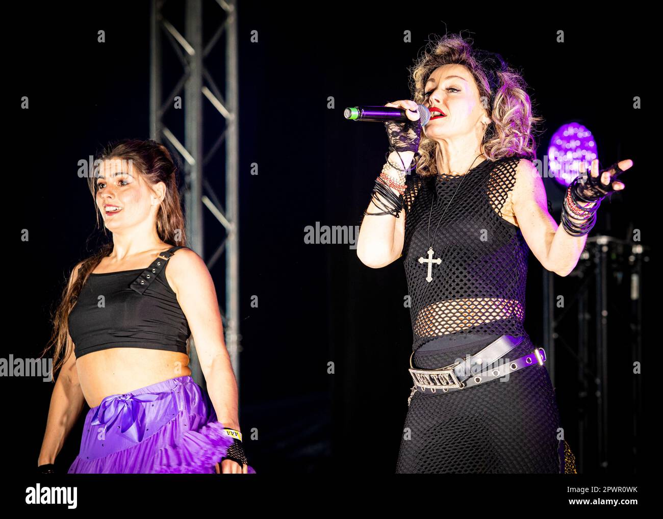 Tasha Leaper, Madonna Tribute Act, Main Stage, Poptasia Festival ...