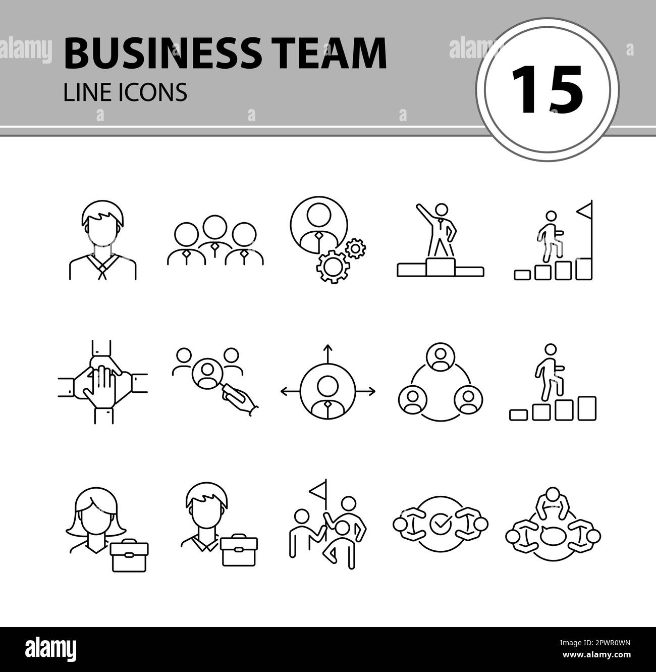 Employee team Black and White Stock Photos & Images - Alamy