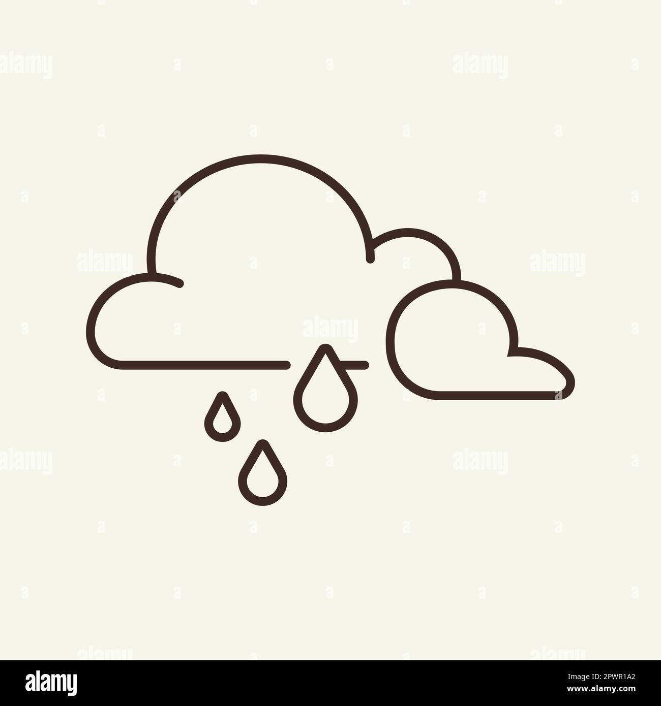 Linear rainfall Stock Vector Images - Alamy