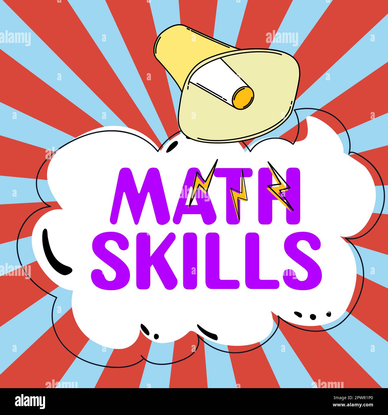 Conceptual display Math Skills, Business concept starting to learn how ...
