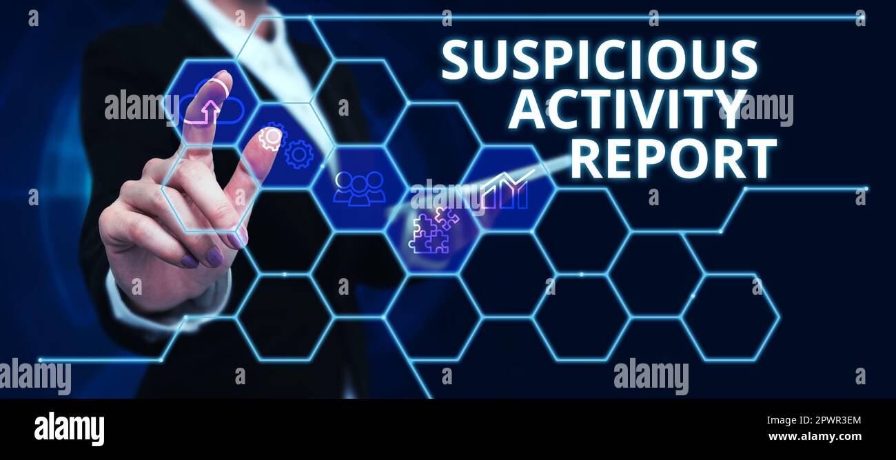 Inspiration showing sign Suspicious Activity Report, Business overview ...