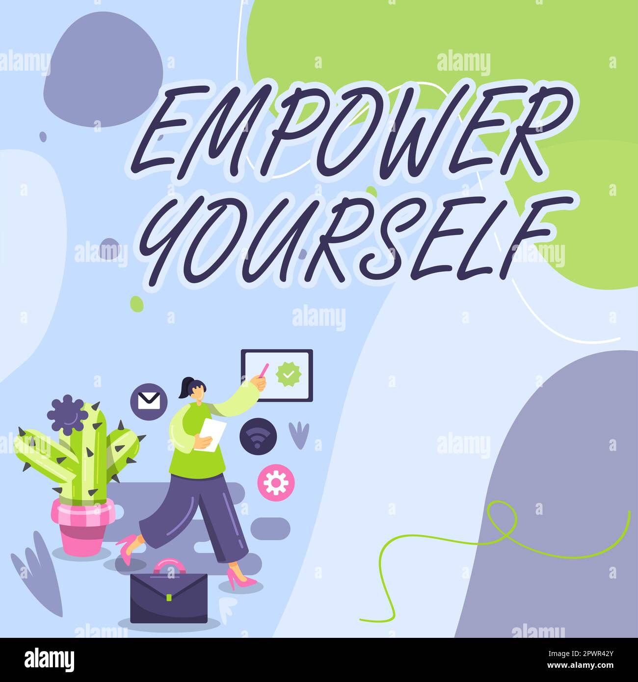 Inspiration showing sign Empower Yourself, Conceptual photo taking ...