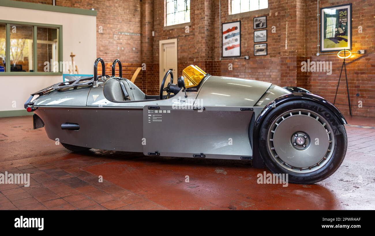 Morgan Super 3, on display at the Morgan Works Bicester on the 23rd ...