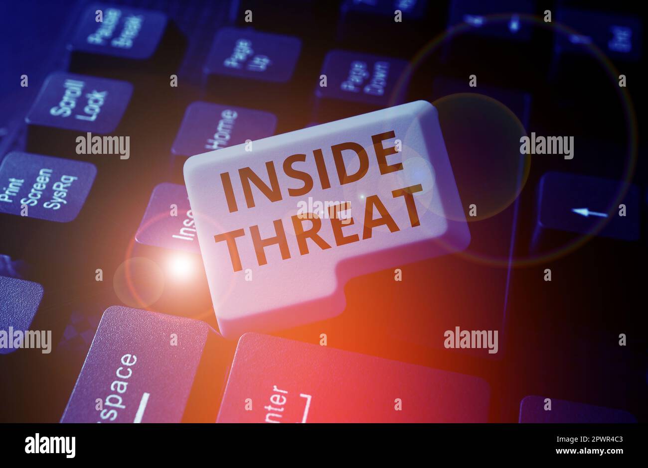 Inspiration showing sign Inside Threat, Business approach Information ...