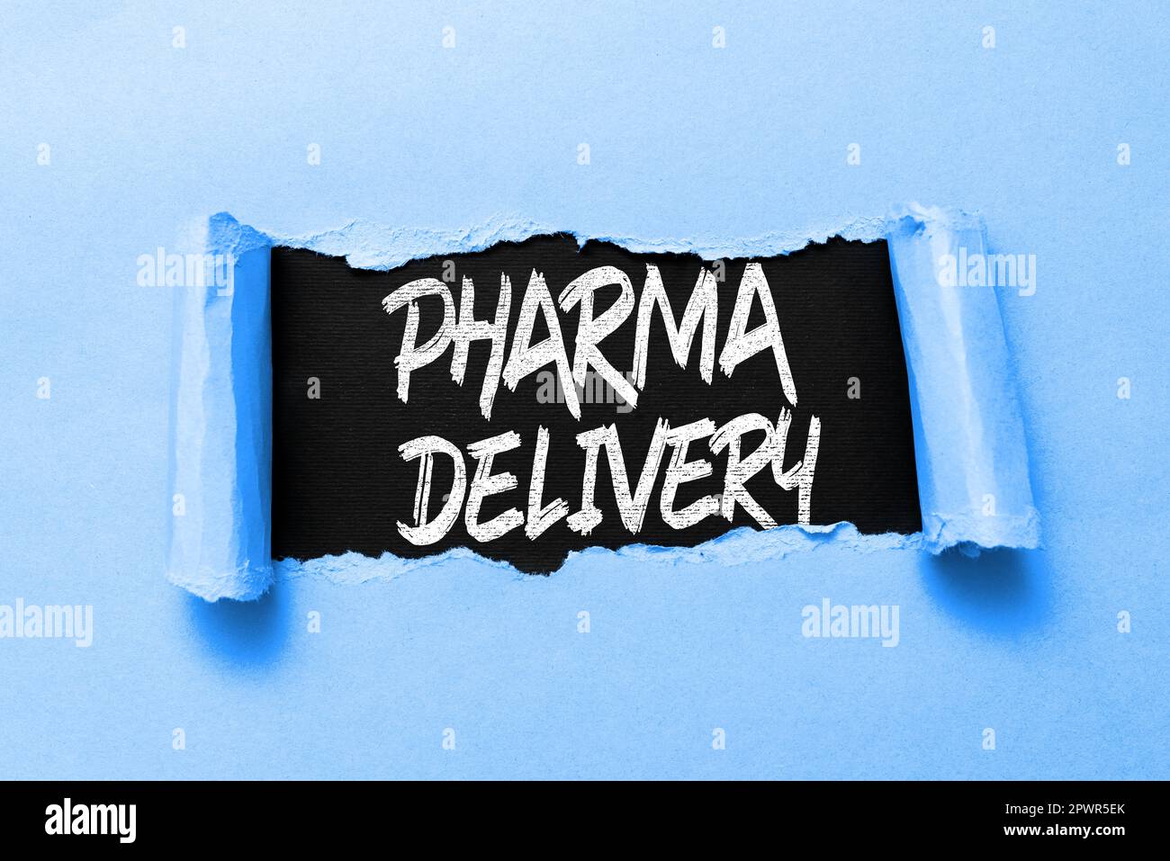 Conceptual display Pharma Delivery, Business idea getting your ...