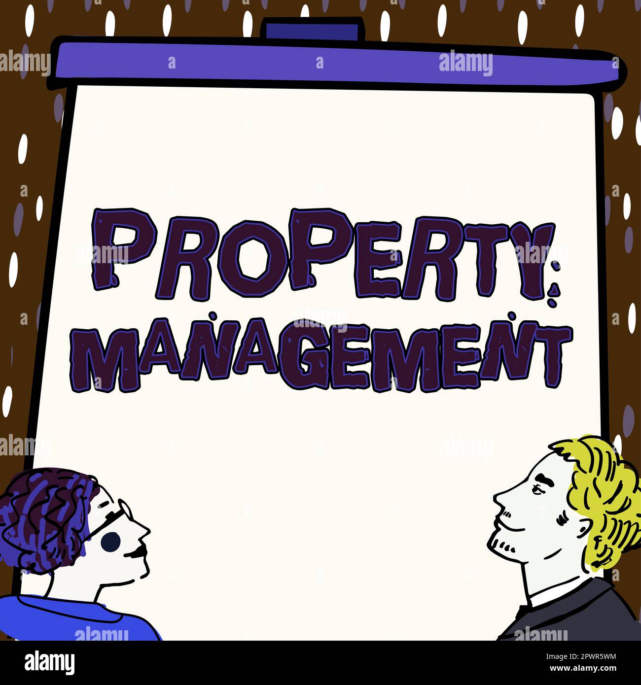 Conceptual caption Property Management, Business idea Overseeing of ... Conceptual caption Property Management, Business idea Overseeing of ...