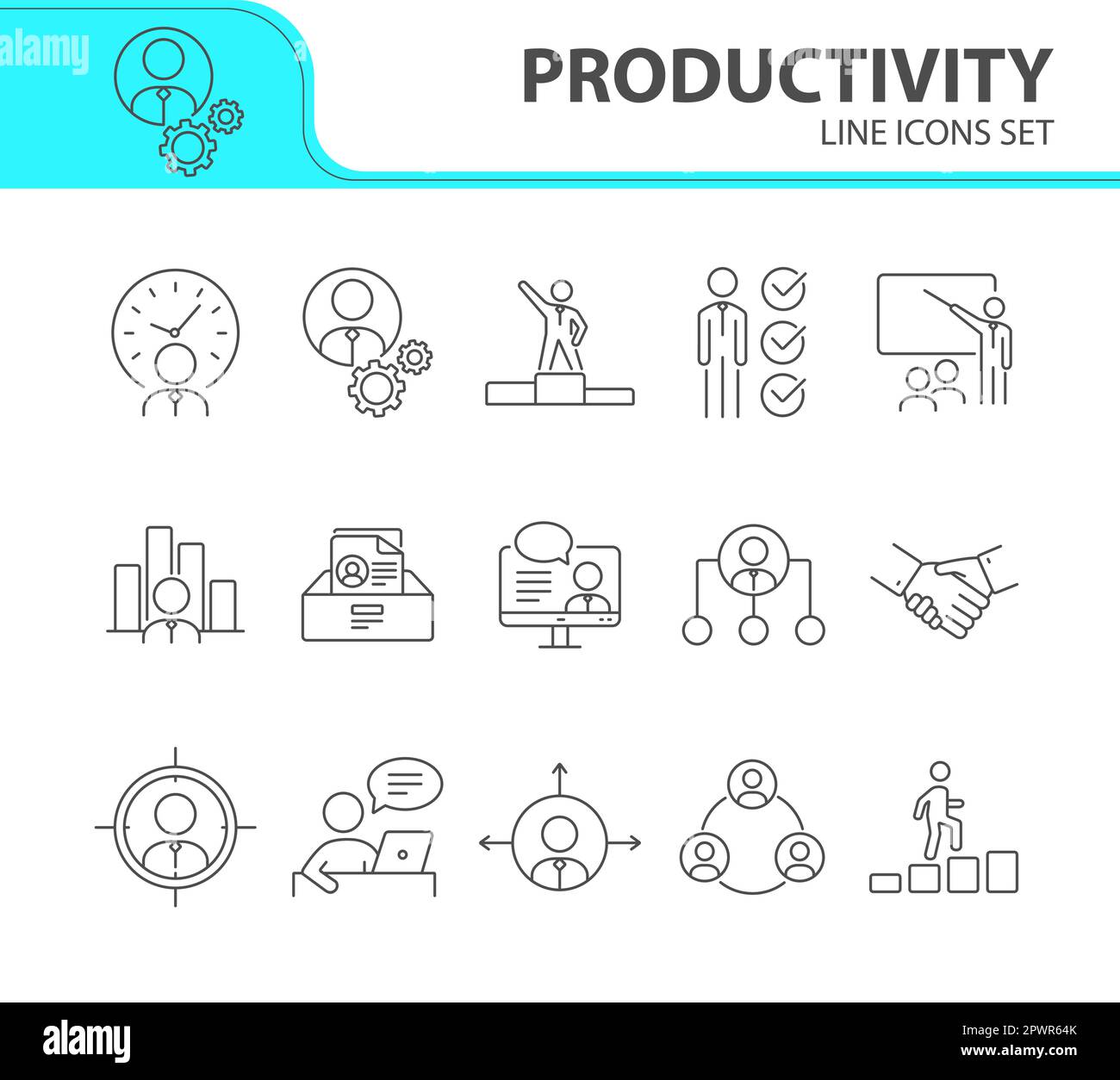 Person productivity illustration hi-res stock photography and images ...