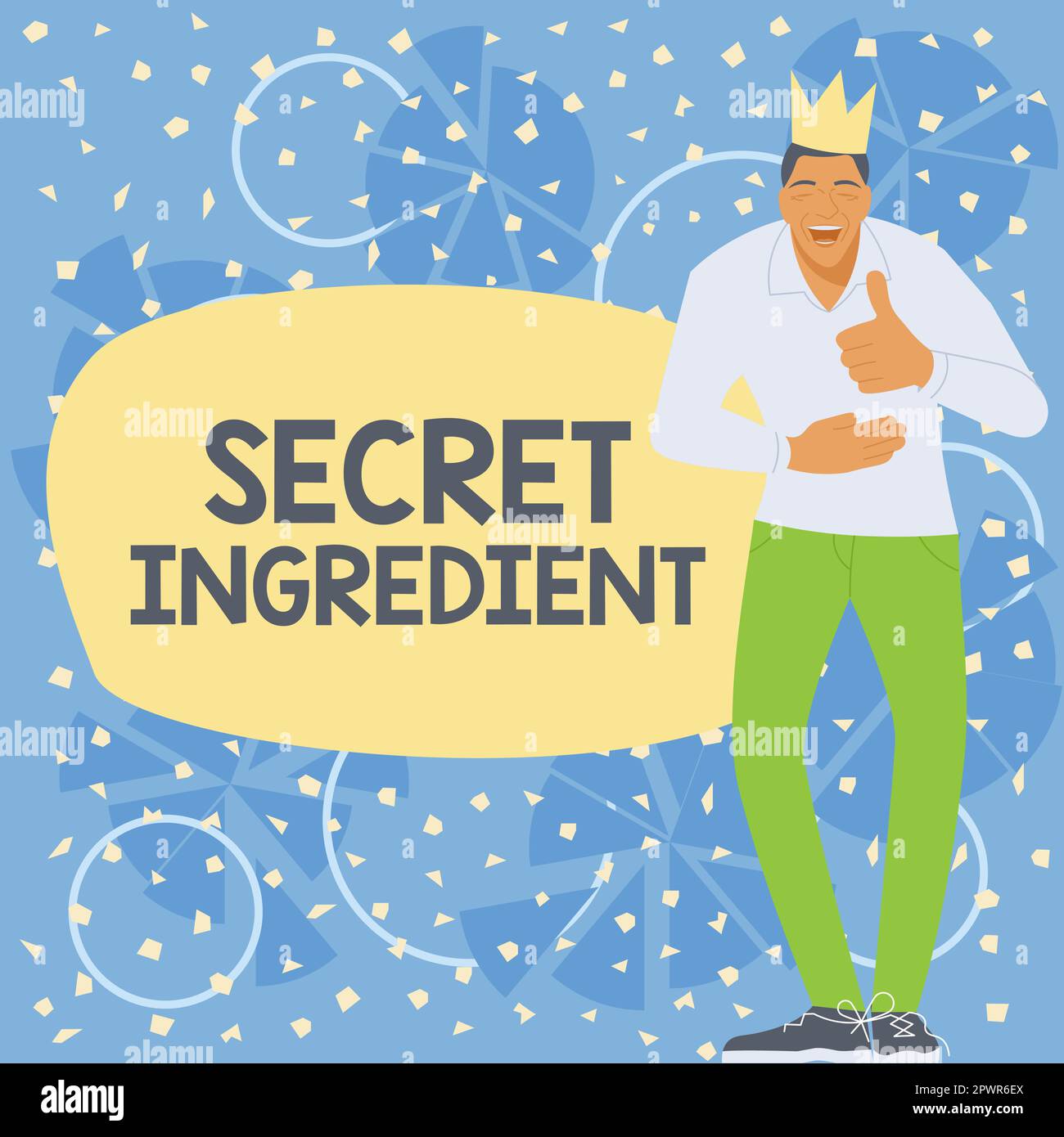 Writing displaying text Secret Ingredient, Business concept special ...