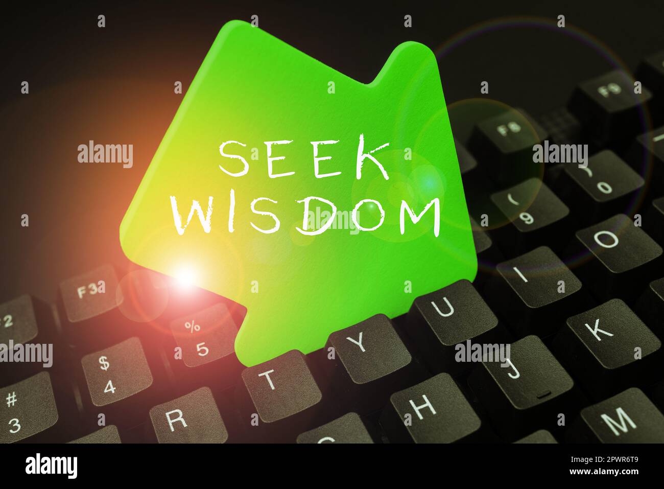 Hand writing sign Seek Wisdom, Business overview Looking for the real ...